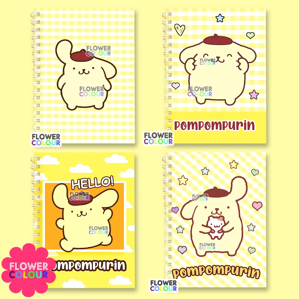 Jual Notebook Ring | Buku Catatan Karakter Pompompurin | Notes ...
