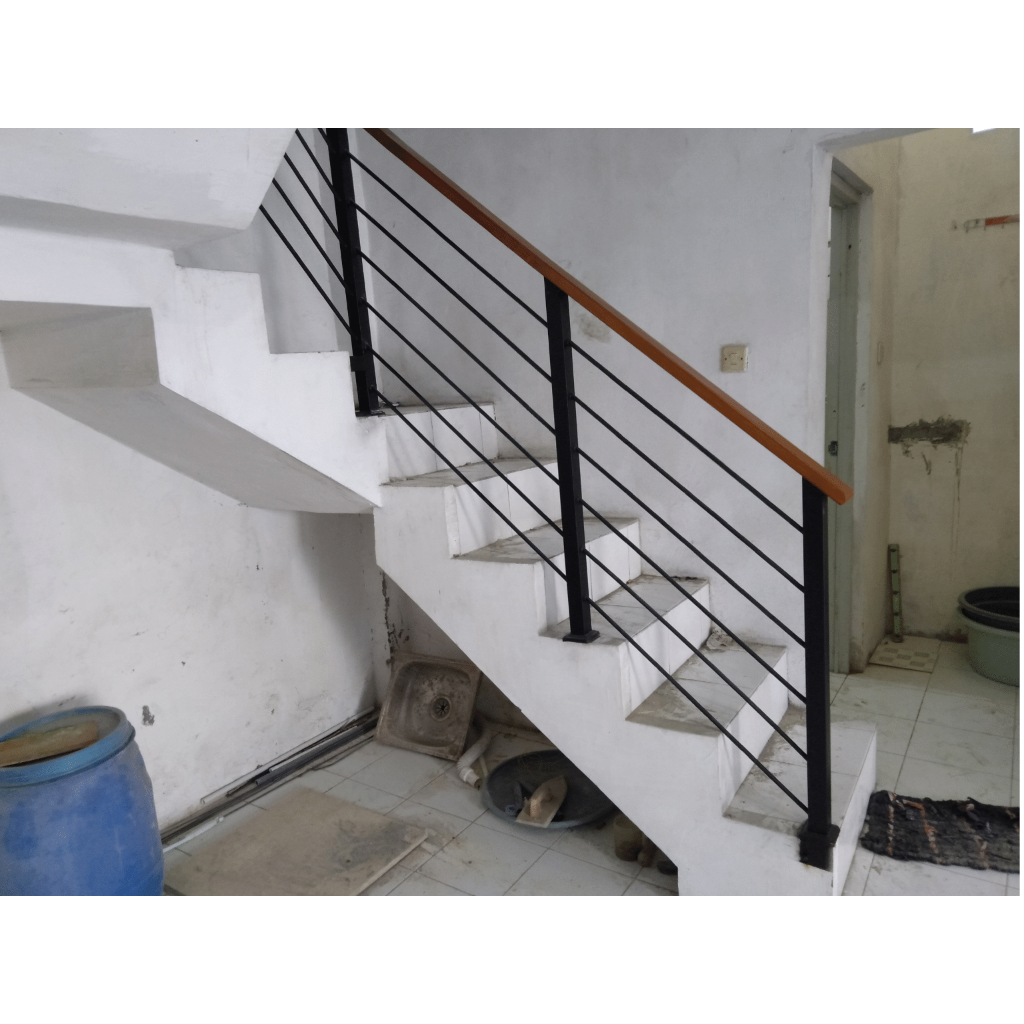 Jual Railing minimalis handrail conwood / railing tangga | Shopee Indonesia