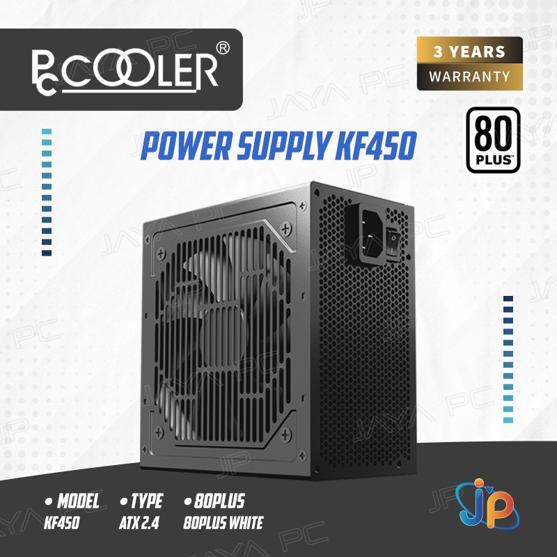 Jual PCCOOLER KF450 450W PSU/ Power Supply 450Watt 80+ White | Shopee Indonesia