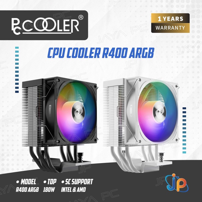 Jual PCCOOLER R400 ARGB - CPU Cooler Fan | Shopee Indonesia