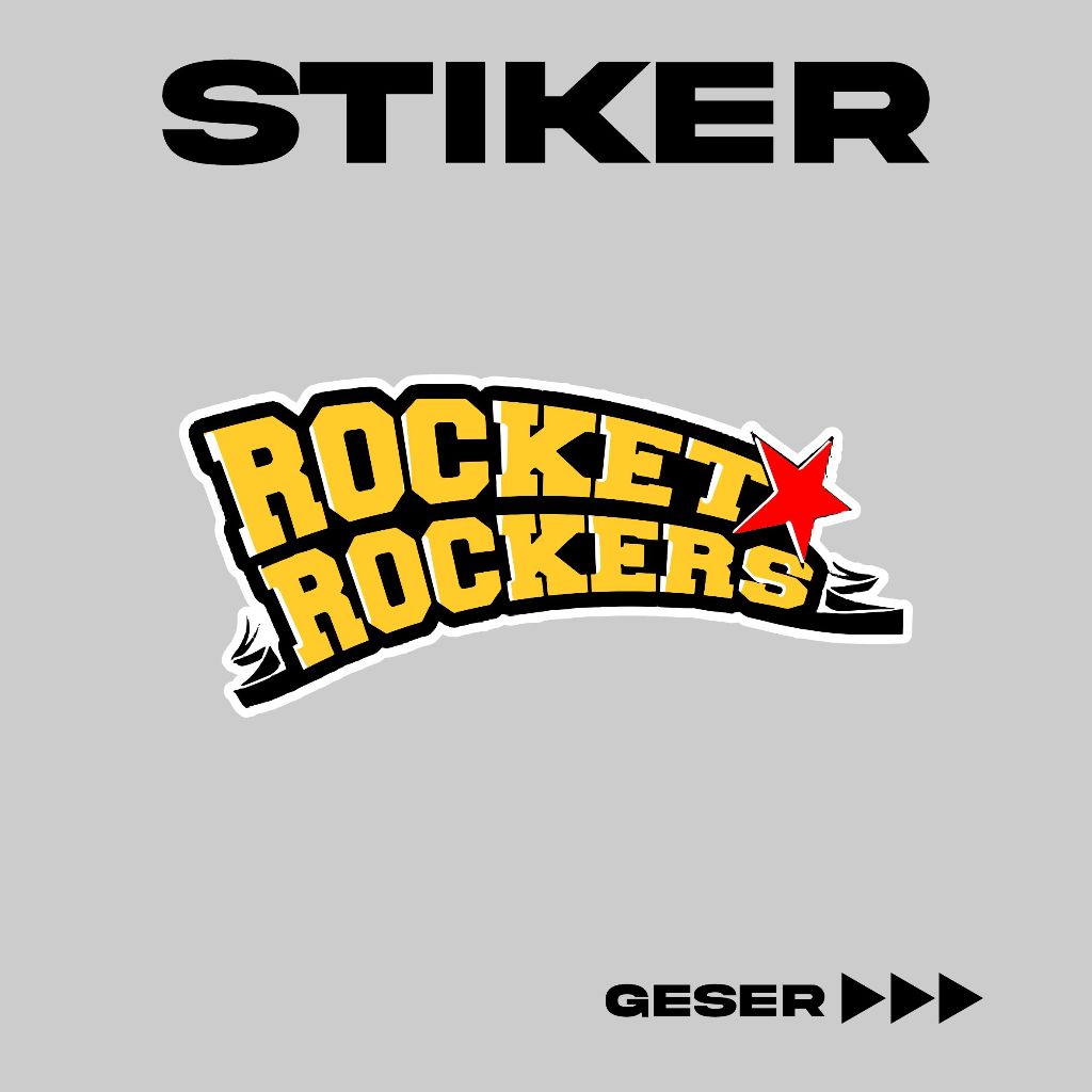 Jual Sticker Rocket Rockers PopPunk Band | Shopee Indonesia