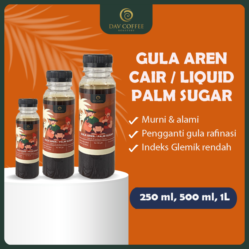 Jual Gula Aren Cair / Liquid Palm Sugar Dav Coffee Roastery 250 ml ...