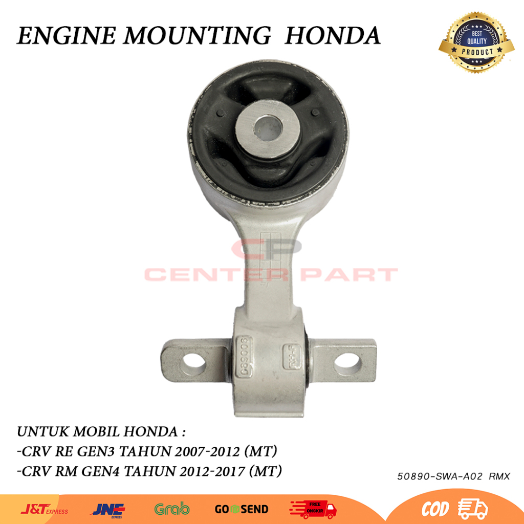Jual engine mounting gantungan mesin belakang honda crv gen3 gen4 2007 2008 2009 2010 2011 2012 ...