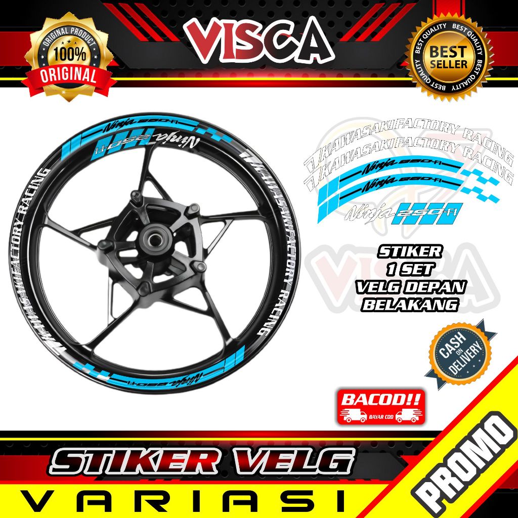 Jual Stiker Velg - Sticker Velk - Stiker Cutting Velg - Stiker Velk ...