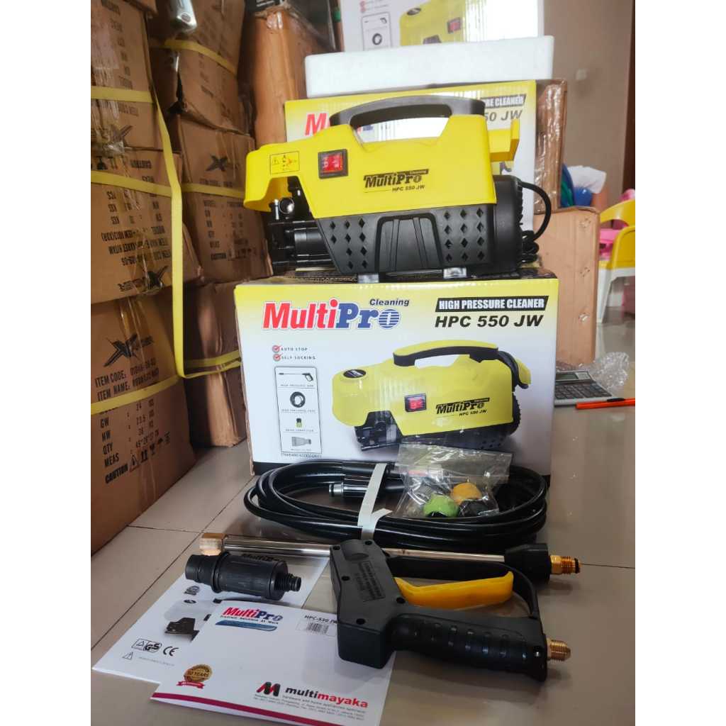 Jual Mesin cuci AC MULTIPRO HPC 550 JW 40 - 50 bar Jet cleaner induksi ...