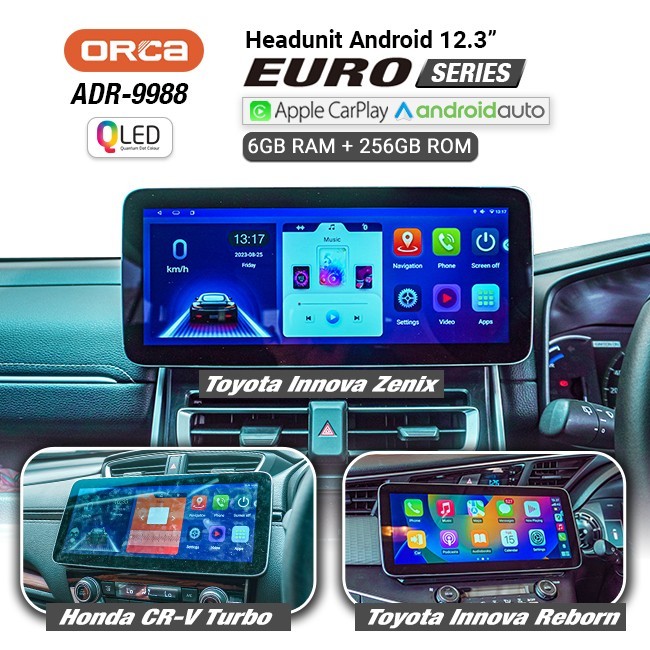 Jual Head Unit Android Innova Reborn ORCA 9988 EURO STYLE 12.3 Inch ...