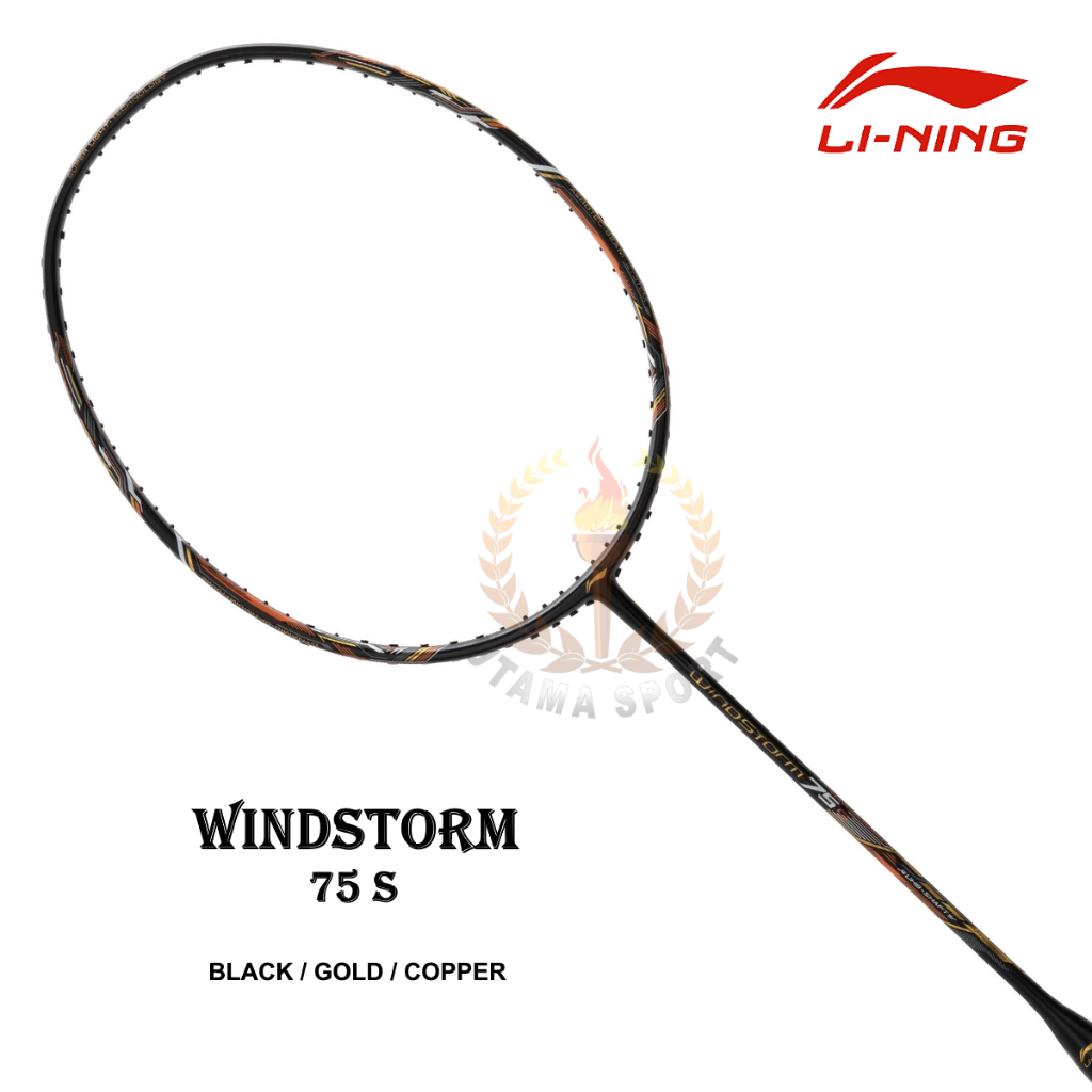 Jual Raket Badminton Lining Windstorm 75S / 75 S Li-Ning Bulutangkis ...