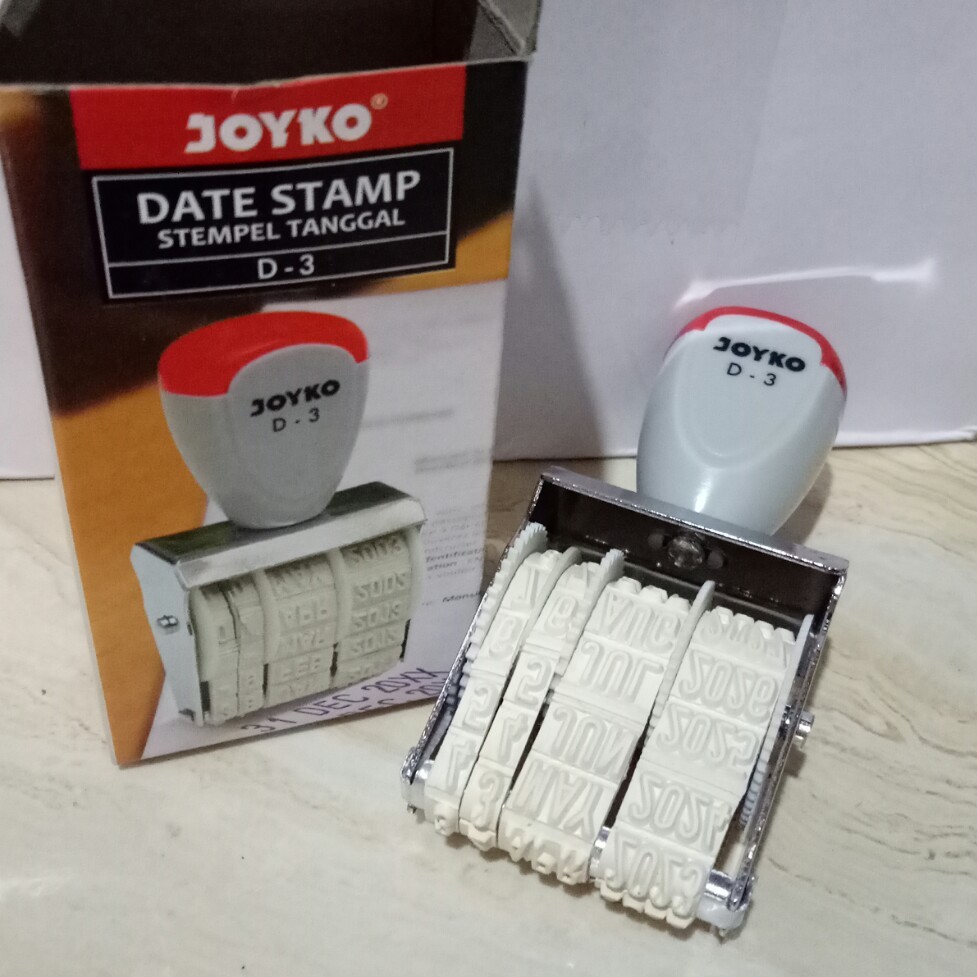 Jual Stempel Tanggal/Date Stamp Joyko D-3 | Shopee Indonesia