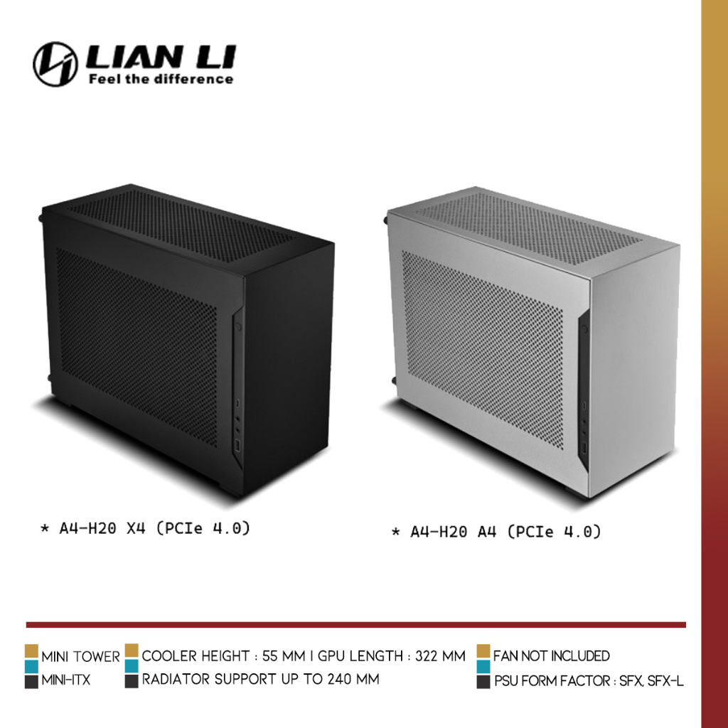 Jual LIAN LI A4H2O | 11-Liter Small Form Factor Case | Shopee Indonesia