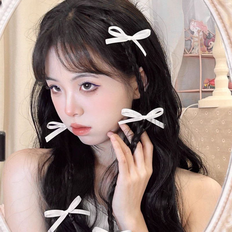 Jual Pita Rambut Korea Basic Termurah Jennie Coquette style | Shopee ...