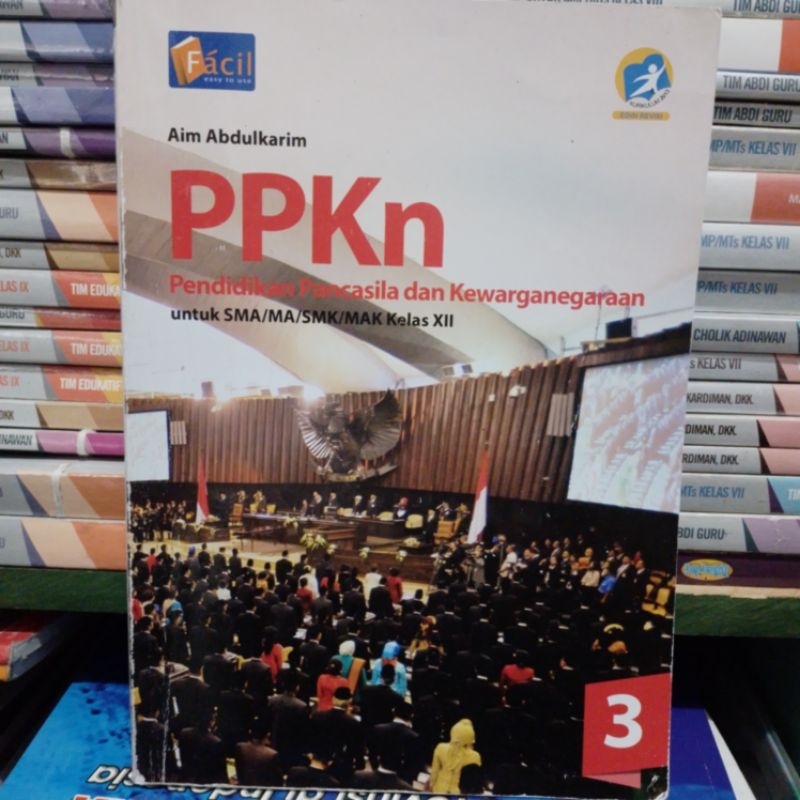 Jual Buku Ppkn/pendidikan pancasila dan kewarganegaraan kelas 3-12-XII sma edisi revisi | Shopee ...