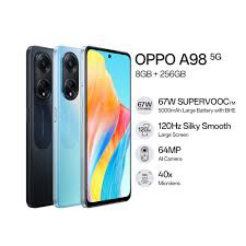 Jual Oppo A98 5G 8/256 New Garansi Resmi | Shopee Indonesia