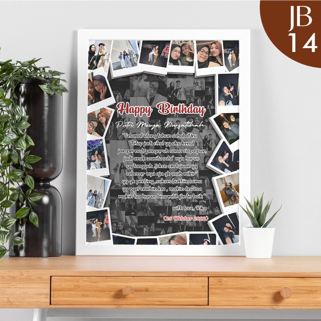Jual Kado Mozaik Foto Kado Ulang Tahun Hadiah Kado Wisuda Graduation ...