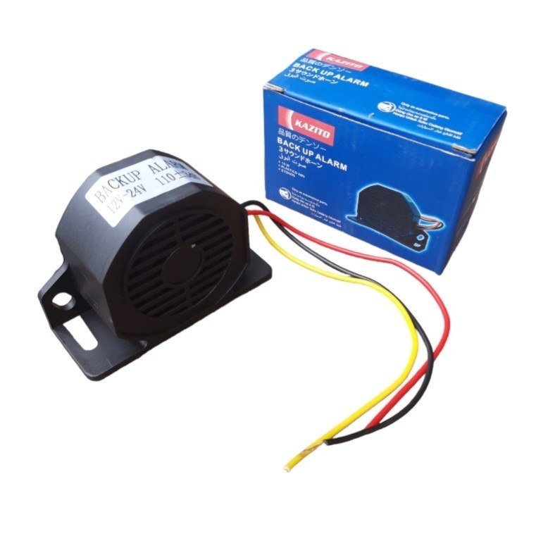 Jual Klakson Alarm Mundur 2 Suara 12 Volt 24 Volt Mobil Truk Rem MoTor ...