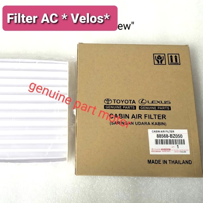 Jual FILTER AC/SARINGAN AC AVANZA ALL NEW/VELOZ/GRAN MAX/NEW RUSH ...