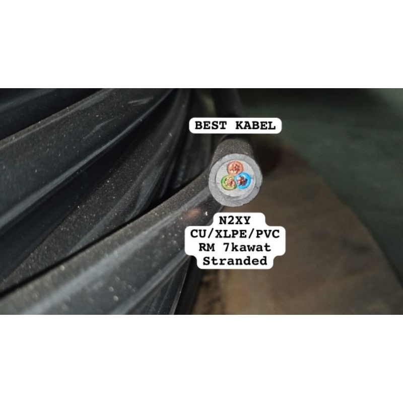Jual KABEL N2XY 3x2,5mm 3x2,5 cu/xlpe/pvc 0.6/1kv first cable listrik ...
