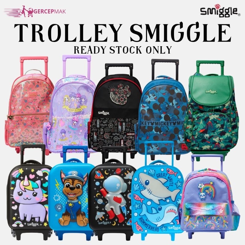 Jual SMIGGLE TROLLEY BACKPACK | Shopee Indonesia