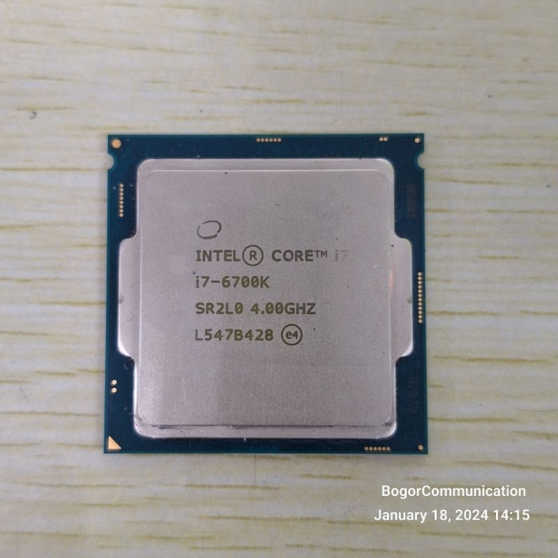 Jual Processor Intel Sky Lake i7 6700K Socket 1151 i7 6700 K | Shopee ...