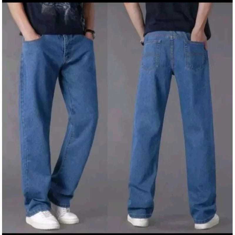 Jual Celana Jeans Pria Korean Style Jeans Panjang pria Celana Jeans ...