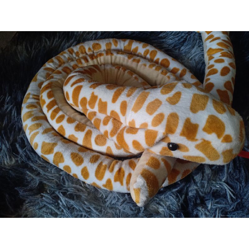 Jual MURAH!! Boneka ular panjang 125 cm lucu lembut jumbo banyak motif ...