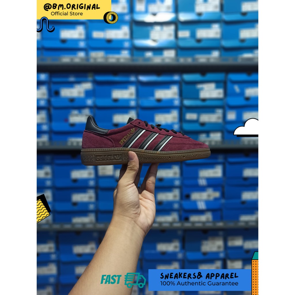 Jual Adidas Spezial Handball Maroon Core Black Crystal White IG6184 ...