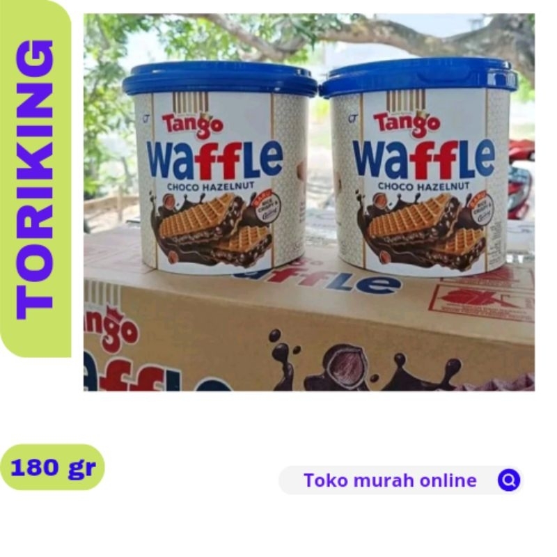 Jual TANGGO WAFFLE COKLAT HAZELNUT JAR (1karton isi 6pcs @180gr ...