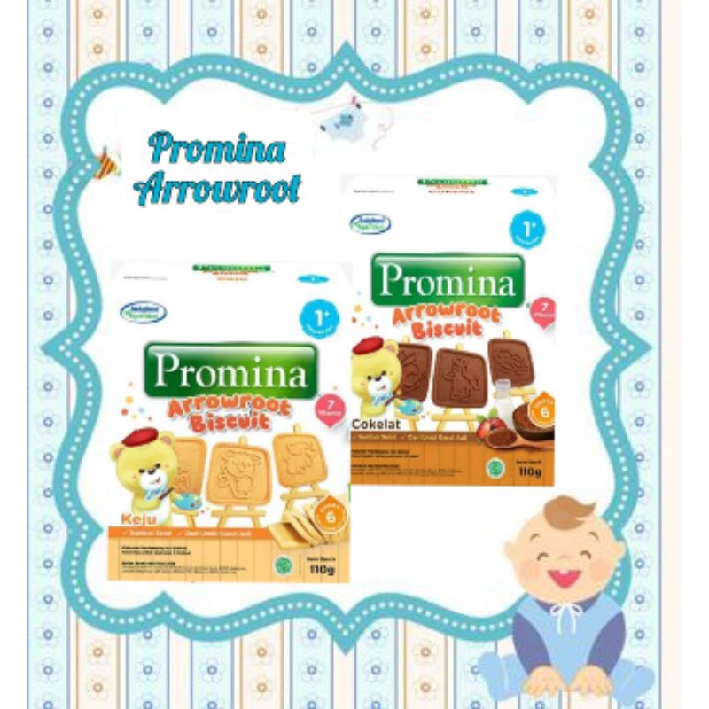 Jual Promina Arrowroot Biskuit 110gr | Shopee Indonesia