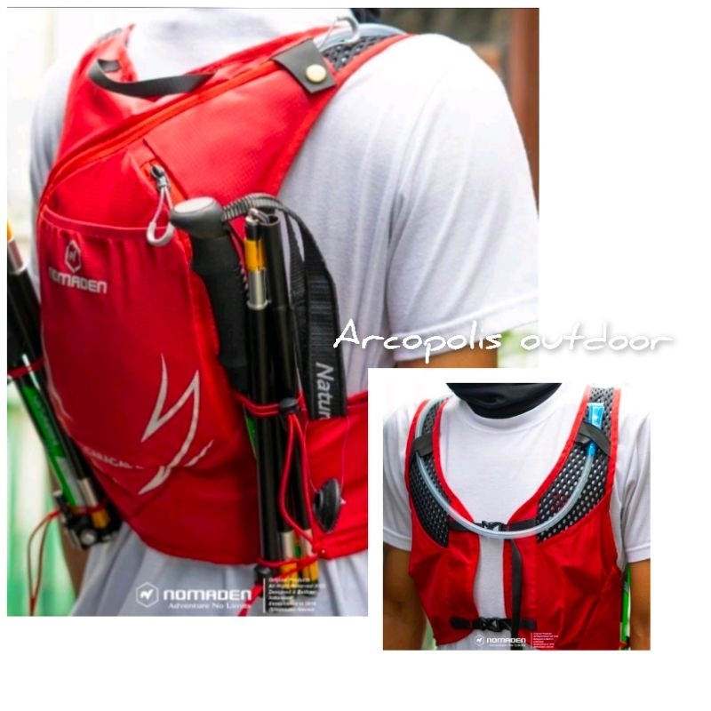 Jual Hydropack Caracal 6L Original Nomaden Vest Running | Vest Sepeda ...