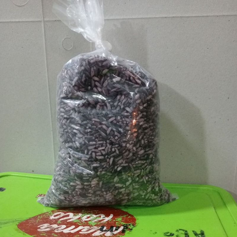 Jual beras ketan Hitam sosok curah 1/2ltr | Shopee Indonesia