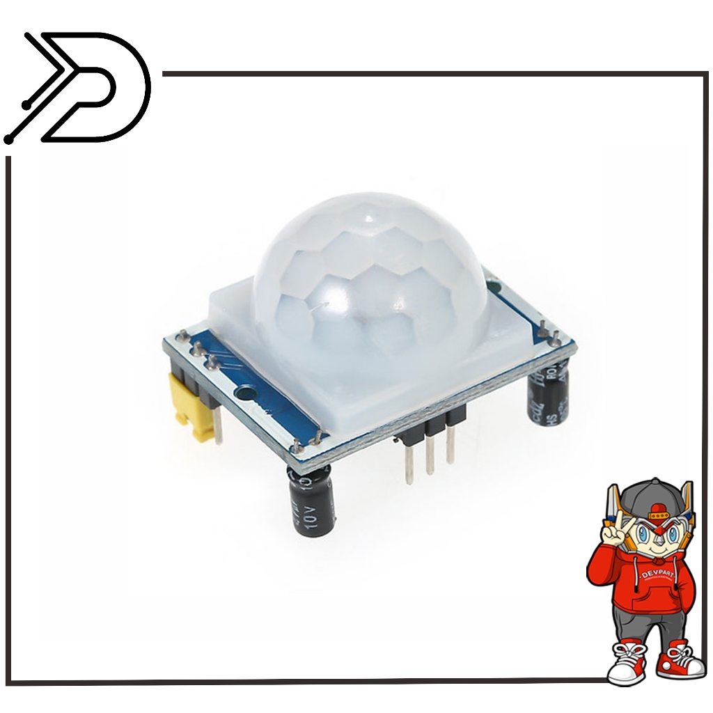 Jual HC-SR501 Pir Sensor HCSR501 Sensor Deteksi Gerak | Shopee Indonesia