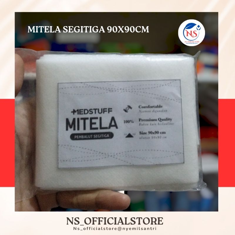 Jual Ns official - Mitela 90x90cm - Kain Mitela segitiga | Shopee Indonesia
