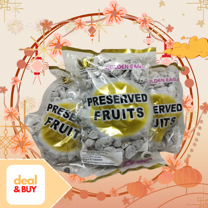 Jual Golden Eagle White Prune Slice/ Kiamboi Putih/ Kiamboy Putih 500g ...