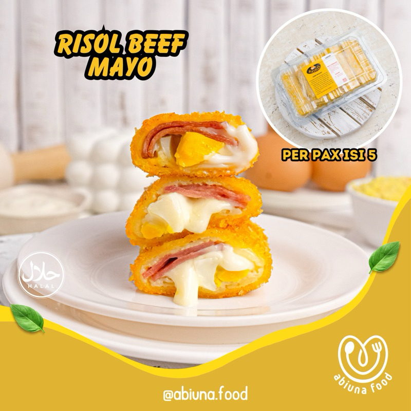 Jual RIASOLES | RISOL BEEF MAYO (ISI 5) | Shopee Indonesia