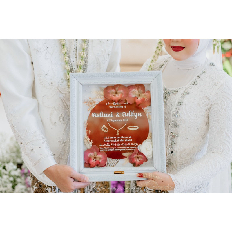 Jual Bingkai Mahar Murah Meriah | Anaksulung Art | Shopee Indonesia