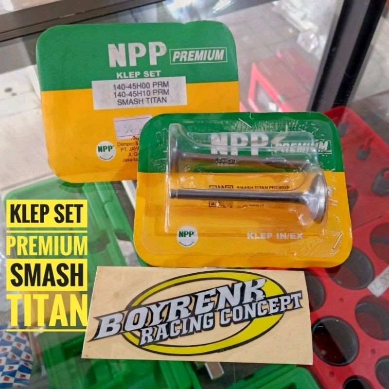 Jual VALVE SET / PAYUNG KLEP IN EX SMASH TITAN NPP-BOYRENK RACING CONCEPT | Shopee Indonesia