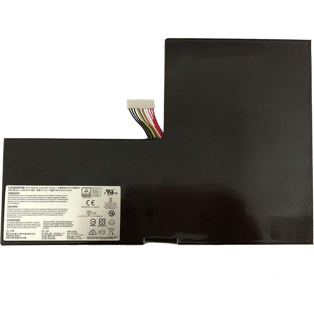 Jual Baterai Laptop MSI GS60 GE60 WS60 PX60 MS-16H2 MS-16HX BTY-M6F ...