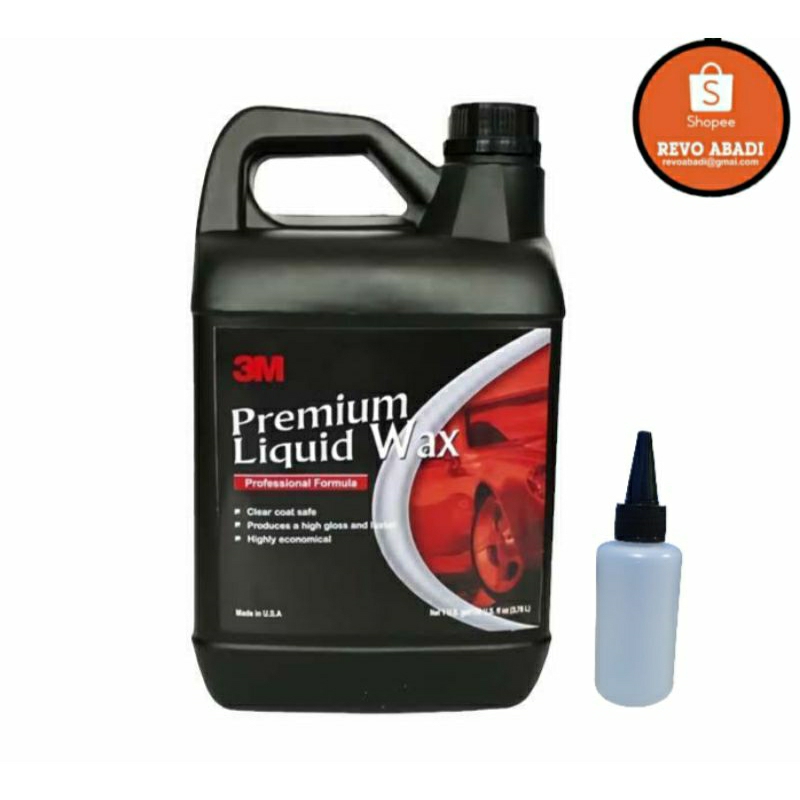 Jual 3M 6006 Premium Liquid Wax (Repack/ Refil/ Eceran) original ...