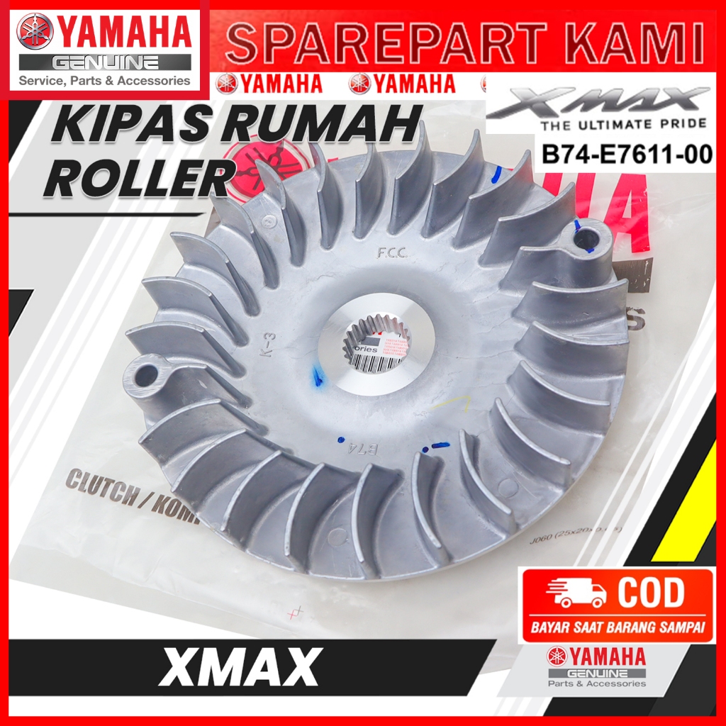 Jual KIPAS RUMAH ROLLER ONLY SHEAVE PRIMARY FIXED YAMAHA XMAX X MAX 250 ...