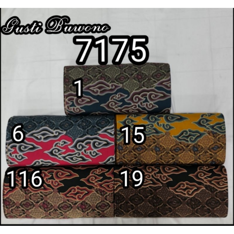 Jual Kain Batik Gusti Buwono (7175). Bahan Batik Katun Batu Raden Prima Rona Per 1/2meter = 50 ...