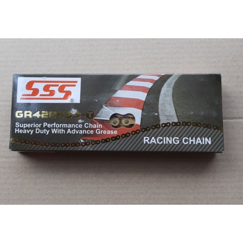 Jual RANTAI/CHAIN SSS RACING 520H HSB-T SERIES PANJANG 110L ORIGINAL ...