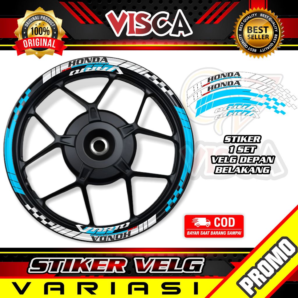 Jual Stiker Velg - Sticker Velk - Stiker Cutting Velg - Stiker Velk ...
