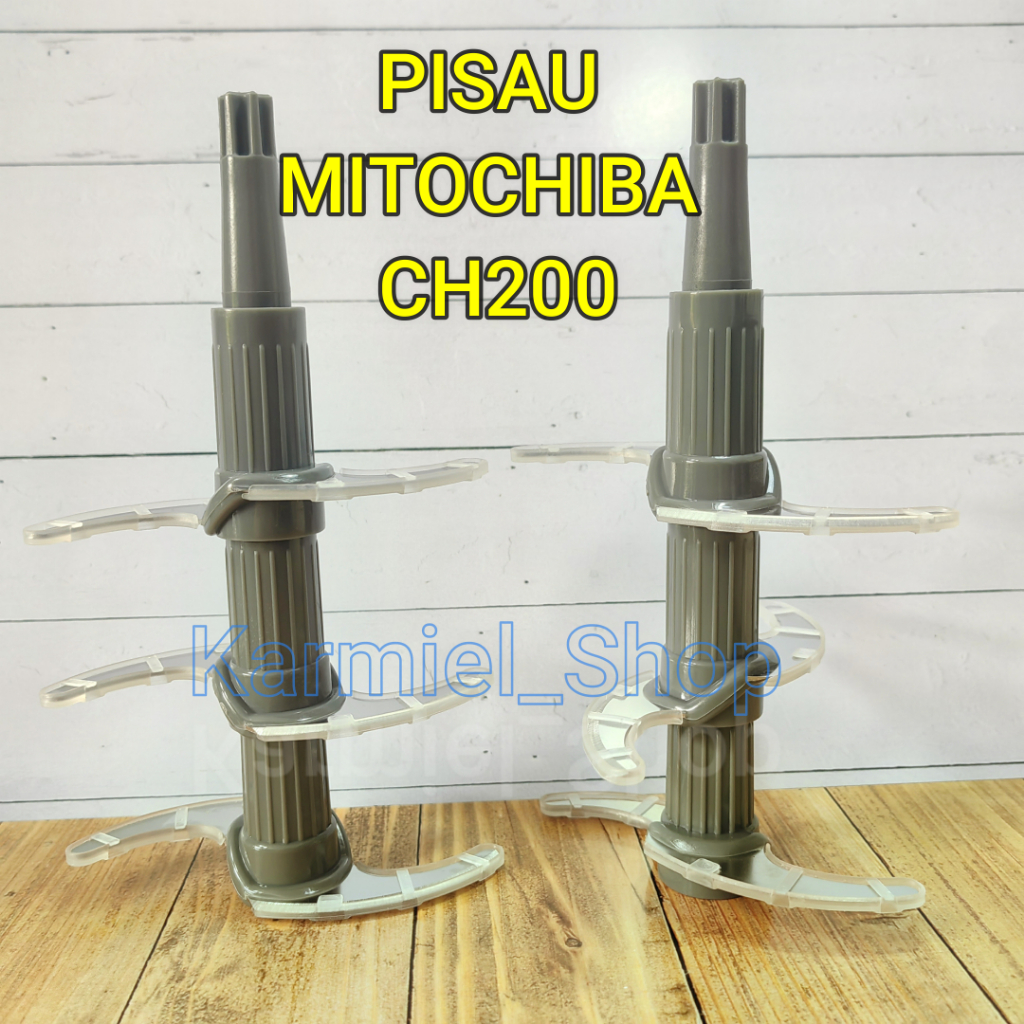 Jual MITOCHIBA CH200 PISAU besar 2 Liter pisau blender pisau chopper ...