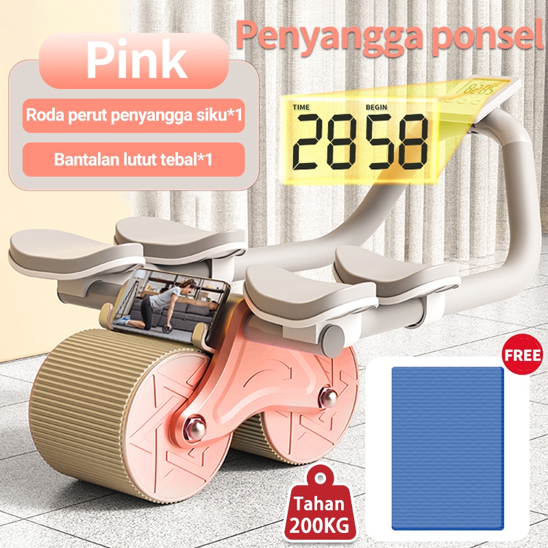 Jual Ab Roller Wheels/Ab Roller 2 IN 1/Abdominal Roller alat gym ...