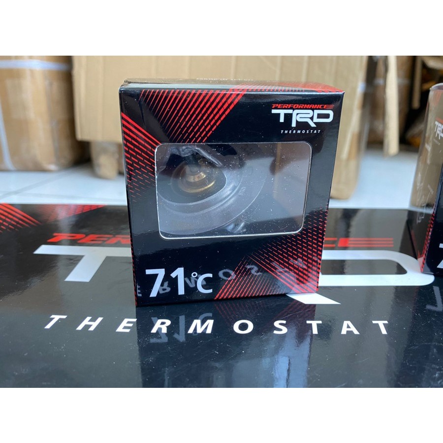 Jual Thermostat TRD Low Temp 71 C Fortuner Innova Hilux 2KD 1KD 1GD 2GD ...