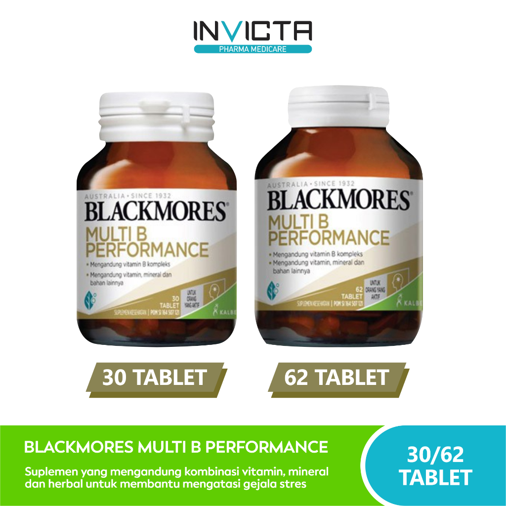 Jual Blackmores Multi B Performance | Shopee Indonesia