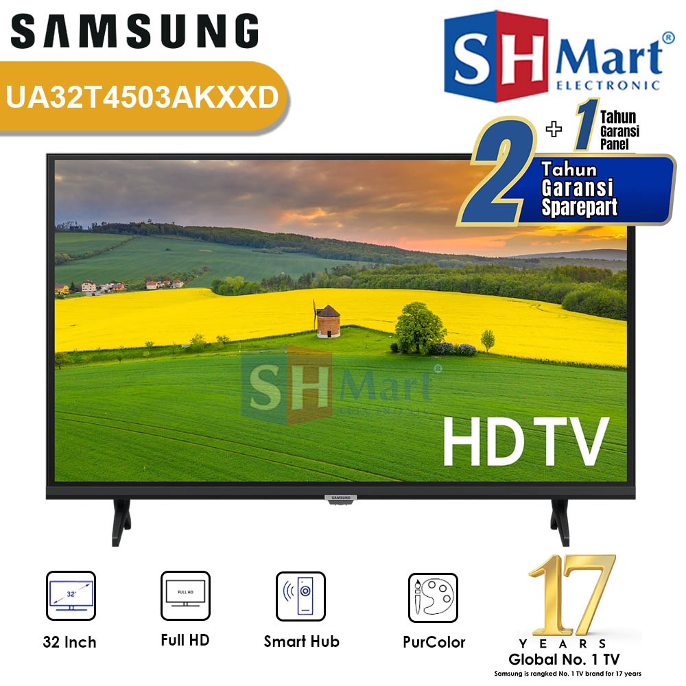 Jual SMART TV SAMSUNG 32 INCH 32T4503 / UA32T4503AK NEW 2023 GARANSI ...