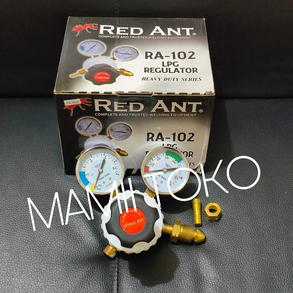 Jual Regulator las gas LPG Propane Red Ant RA-102 Heavy Duty | Shopee ...