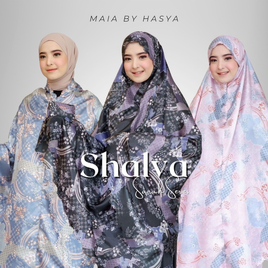 Jual MAIA BY HASYA - Mukena Motif Terbaru Sarah Shalva 3 in 1 Mukena ...