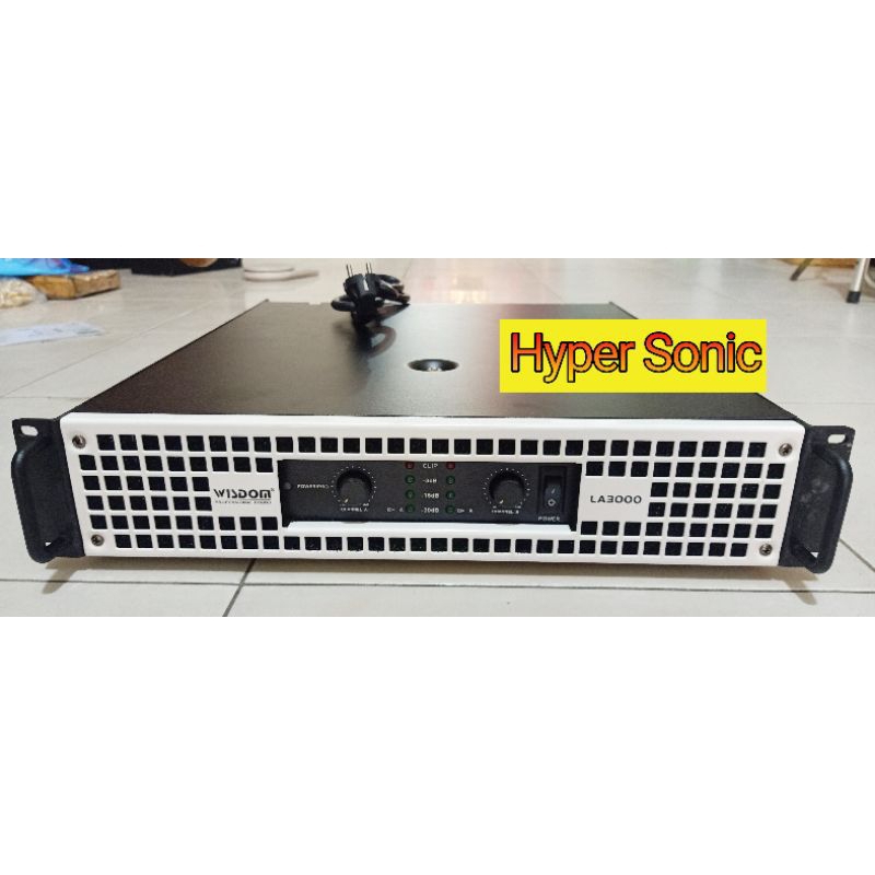 Jual Power Amplifier Wisdom 2Channel LA3000 Original | Shopee Indonesia