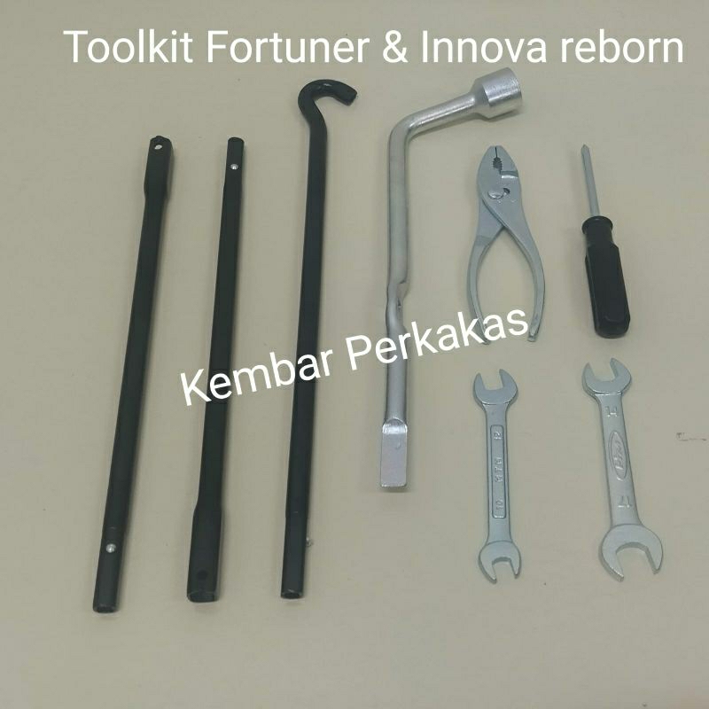 Jual Toolkit Fortuner & Inova reborn ( Kunci roda,Pelepas ban serep ...